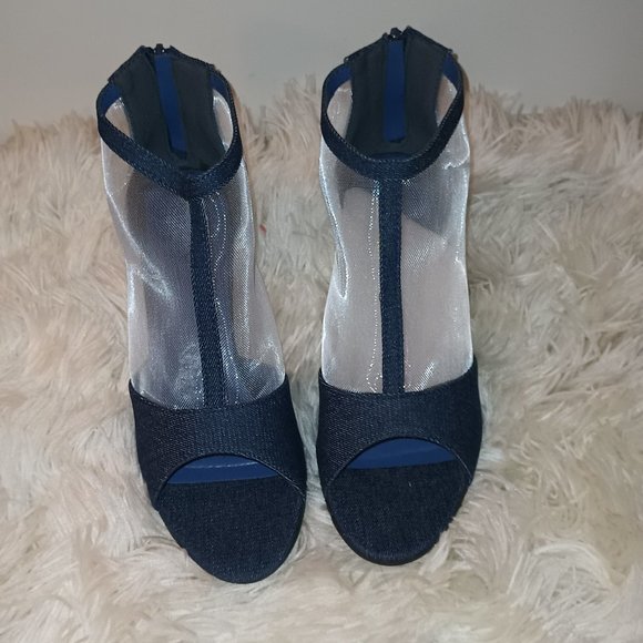 Ashro | Shoes | Womens Mesh Open Toe Pumps Sandals Party Shoes | Poshmark